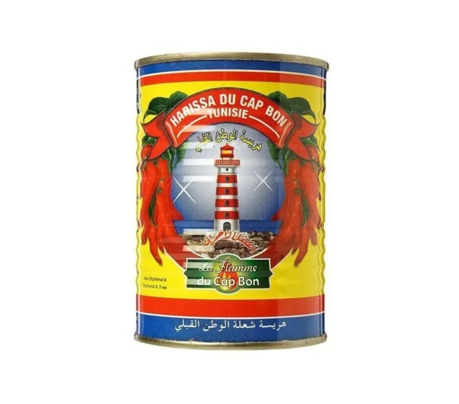 Хариса (острый соус на основе перца чили) из Туниса, "La Flame", Harissa du cap bon, 135гр.