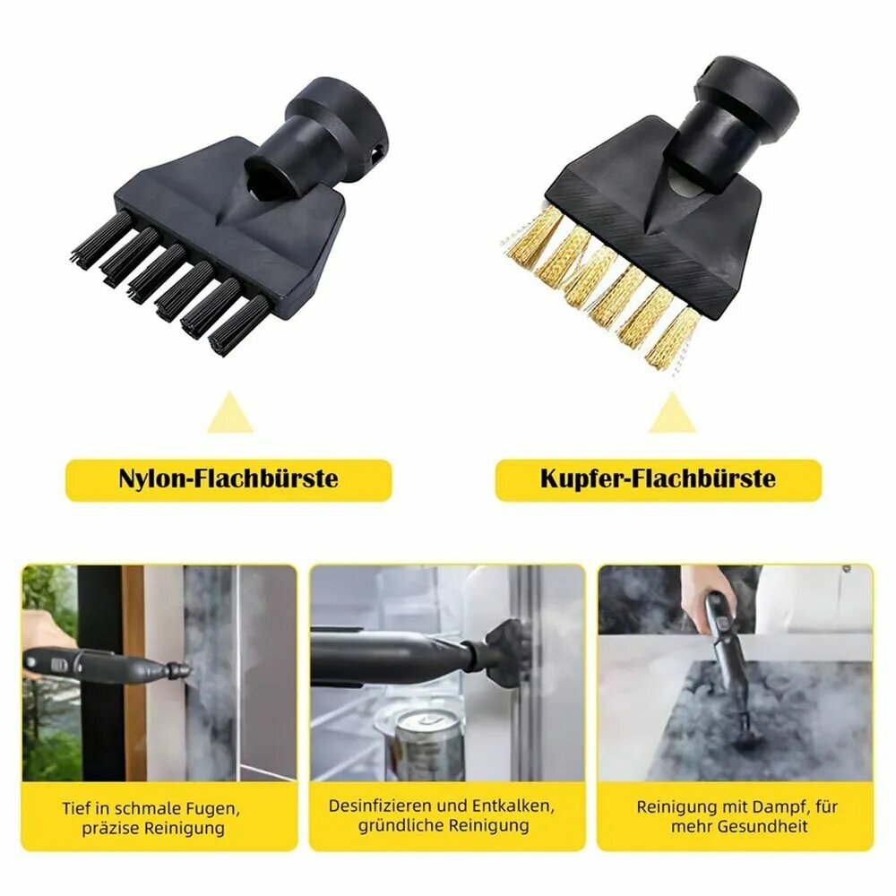 Набор Из 10 Принадлежностей Для Пароочистителей Для Karcher SC1, SC2, SC3, SC4