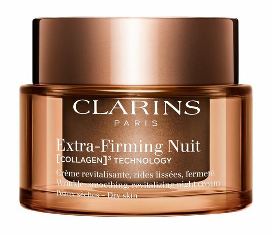 Clarins [Collagen] 3 Technology Extra-Firming Dry Skin Night Cream - Ночной регенерирующий крем для сухой кожи лица, 50 мл