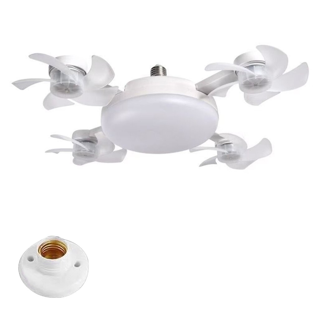 Потолочный вентилятор с дистанционным управлением Потолочный светильник с вентилятором Потолочный вентилятор Светодиодный потолочный вентилятор