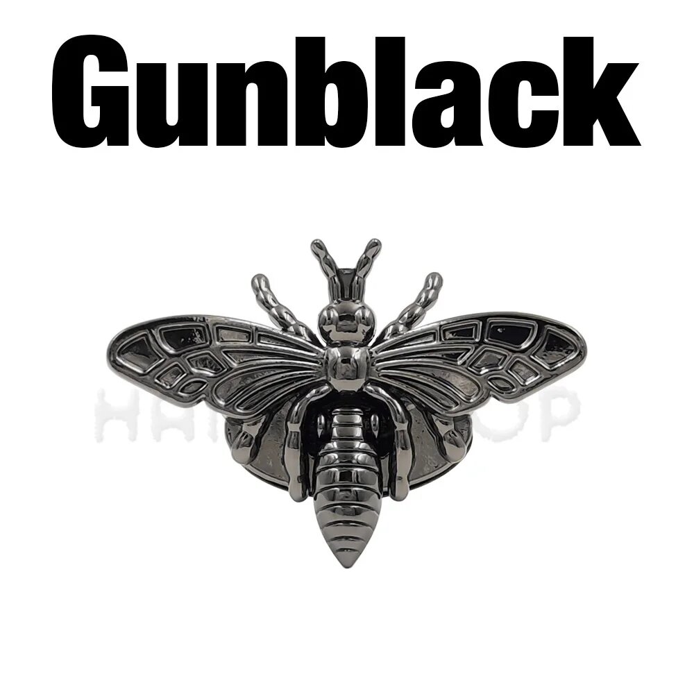 Пряжка для сумки пчела Gunblack, черный