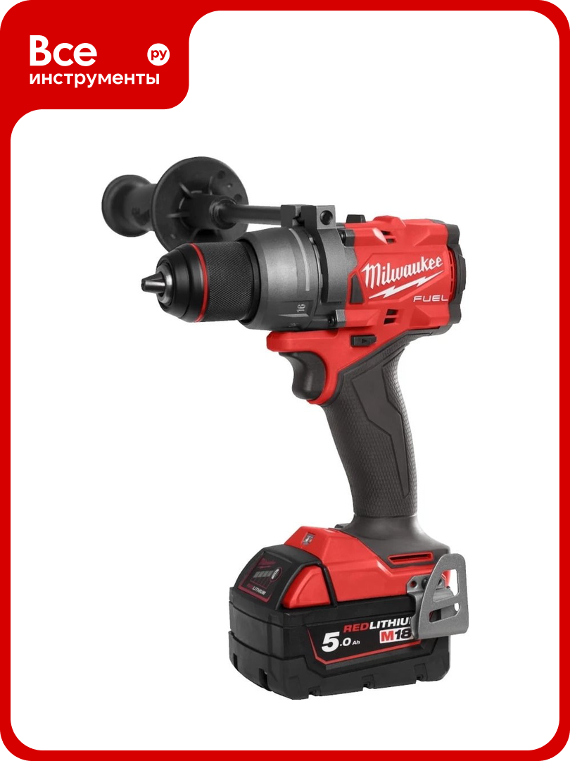 Аккумуляторная дрель-шуруповерт Milwaukee M18 FDD3-502X 4933479863