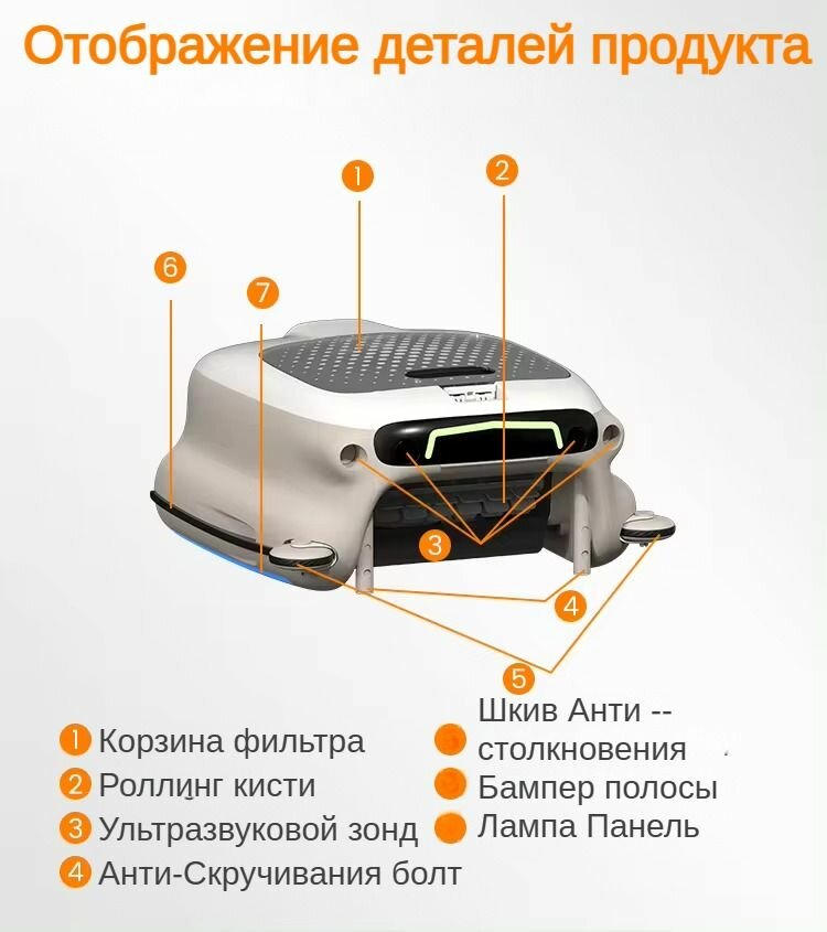 Пылесос для бассейна — фото 1