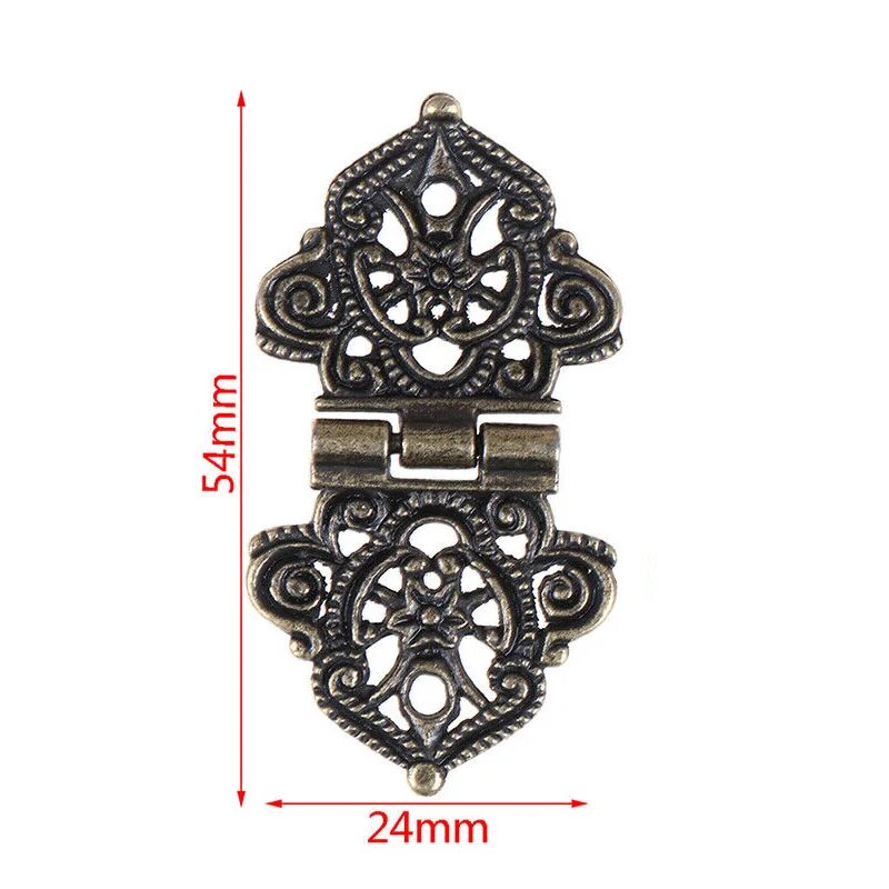 Бронзовые декоративные петли для шкатулок 5 шт. 5Pcs Bronze