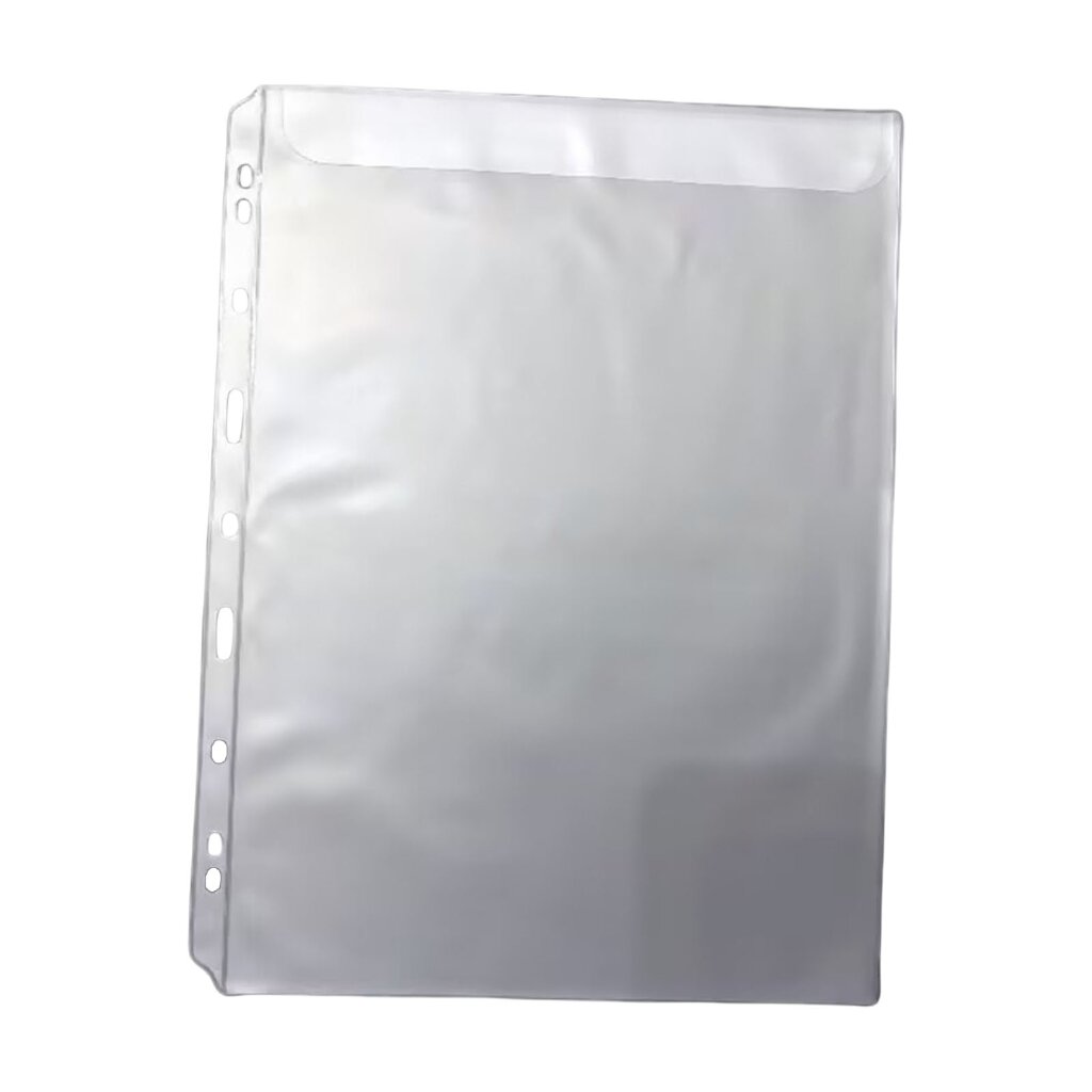 Денежный Конверт из Прозрачного ПВХ с 6 Отверстиями, 6 Отверстий Для Бюджетных Денежных Конвертов, 6 Отверстий Для Перфорированной Карманной Папки, Сумка Для Хранения документов