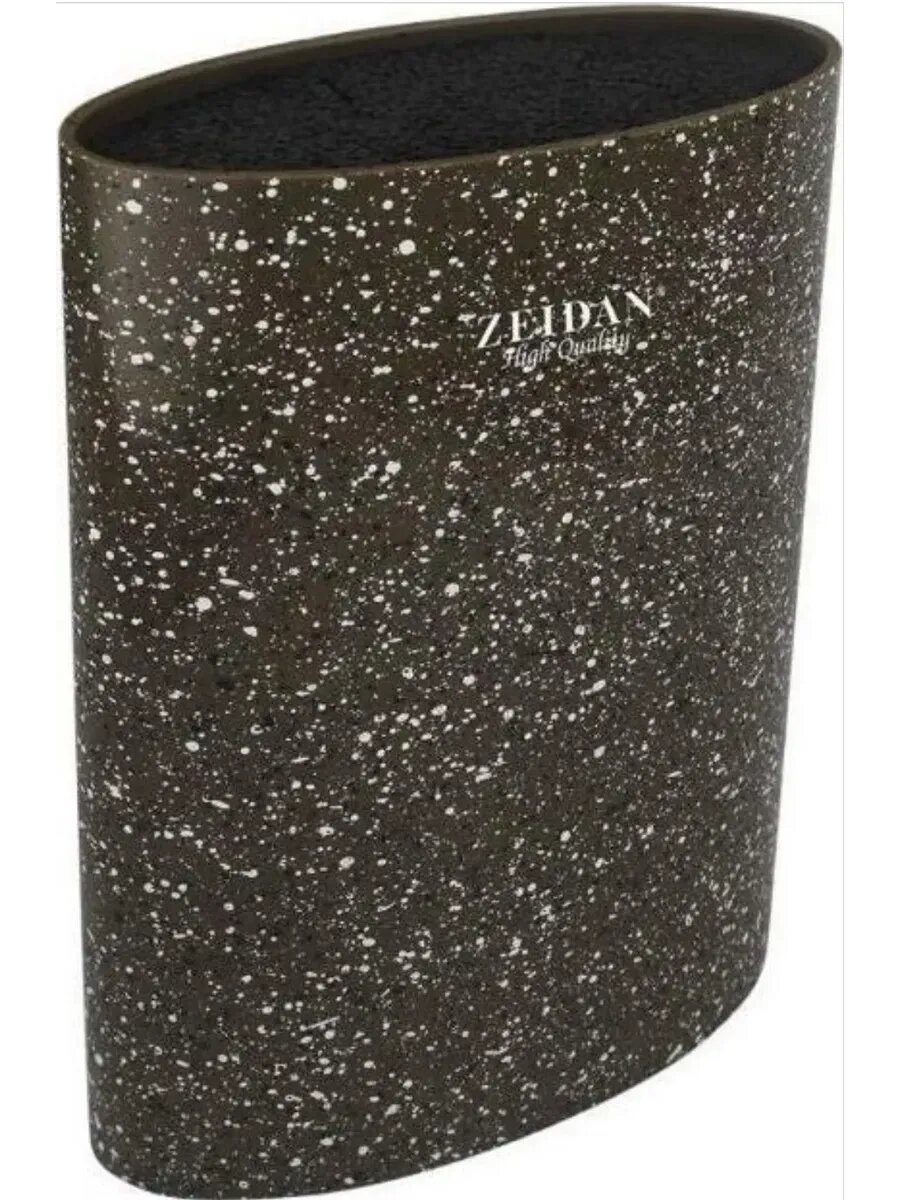 Подставка для ножей Zeidan Z-1031-03, пластик, черная, 16 х 7 х 22,5см