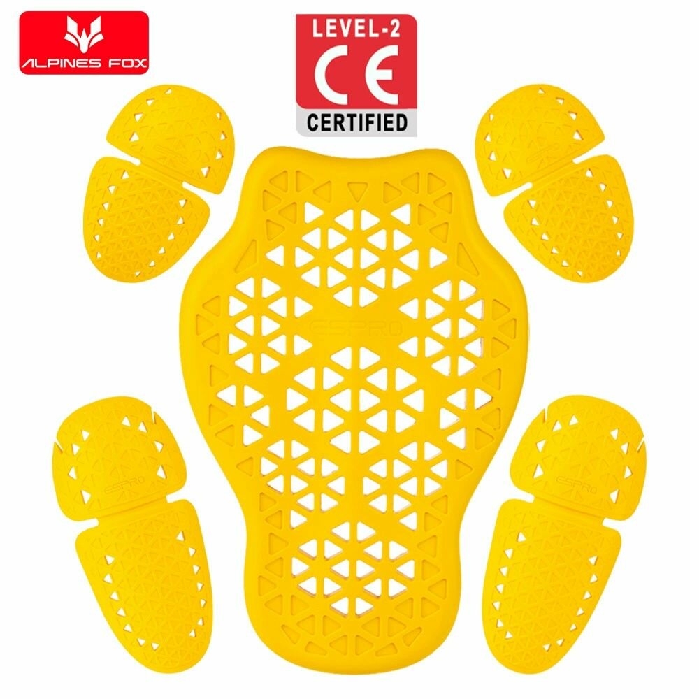 Защита локтей, цвет: желтый