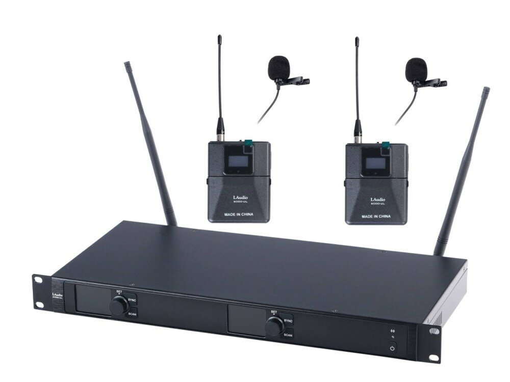 Laudio 6000-UL Беспроводная микрофонная система, 2 петличных микрофона