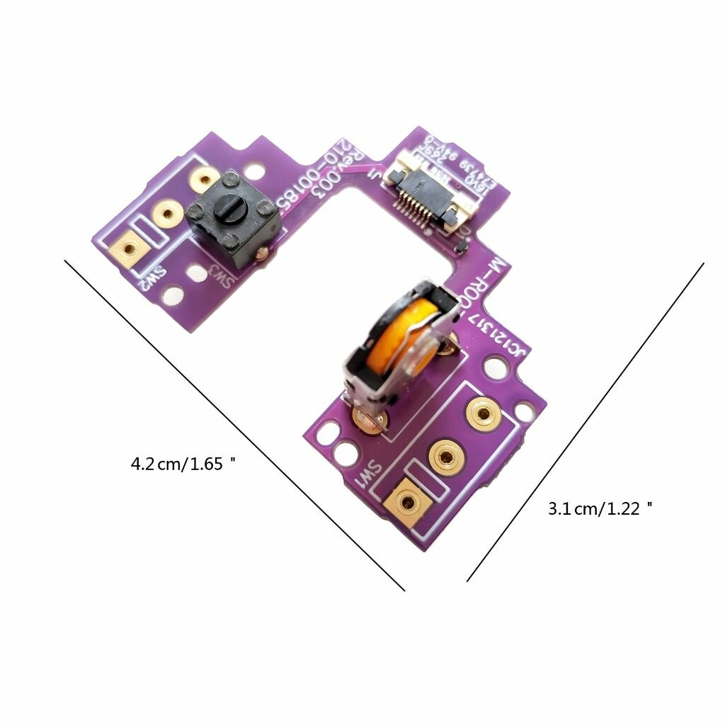 Игровая мышь с возможностью горячей замены Micro motion Motherboard Edition для беспроводной связи GPW