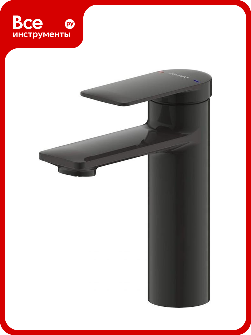 Смеситель, Bravat, для умывальника Bravat Eddie 00287803 F1369402BW-A9-ENG