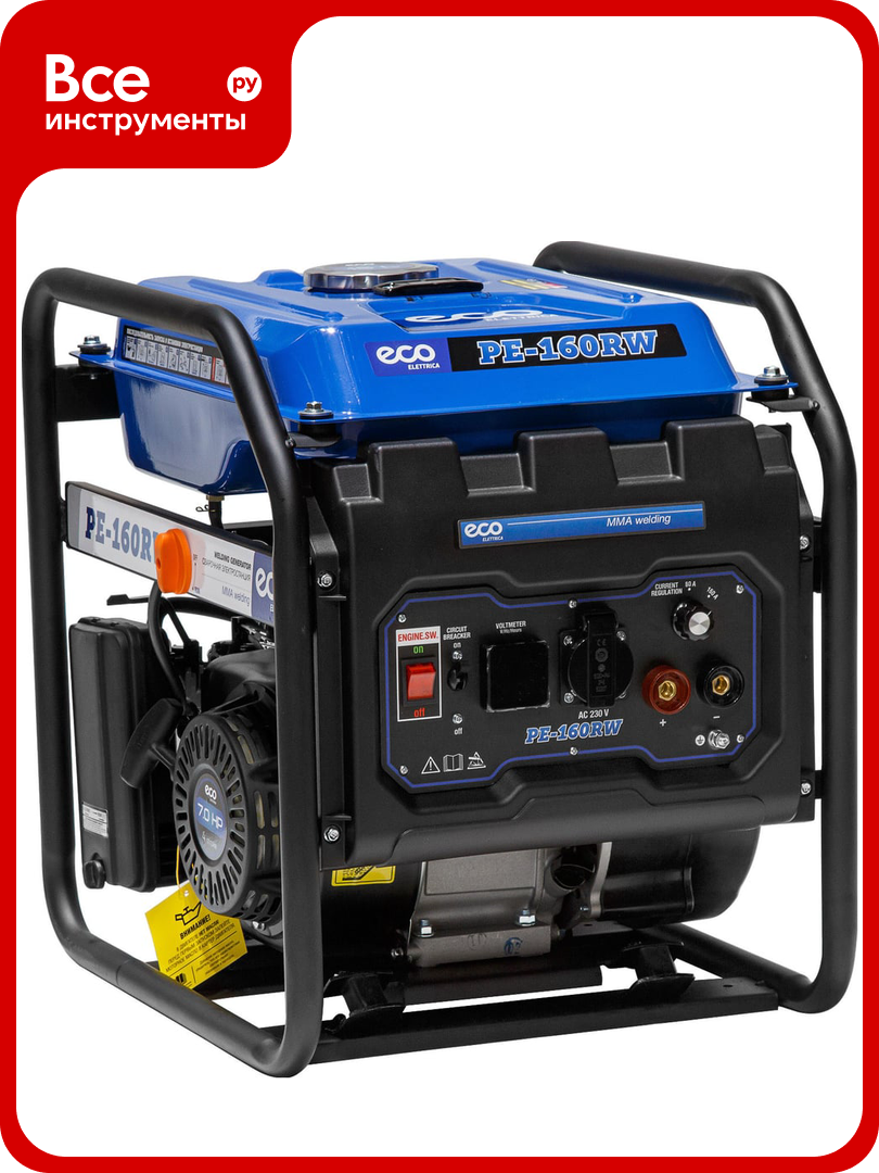 Сварочная, ECO, электростанция ECO PE-160RW EC1564-0, сварки и энергоснабжения, Генератор