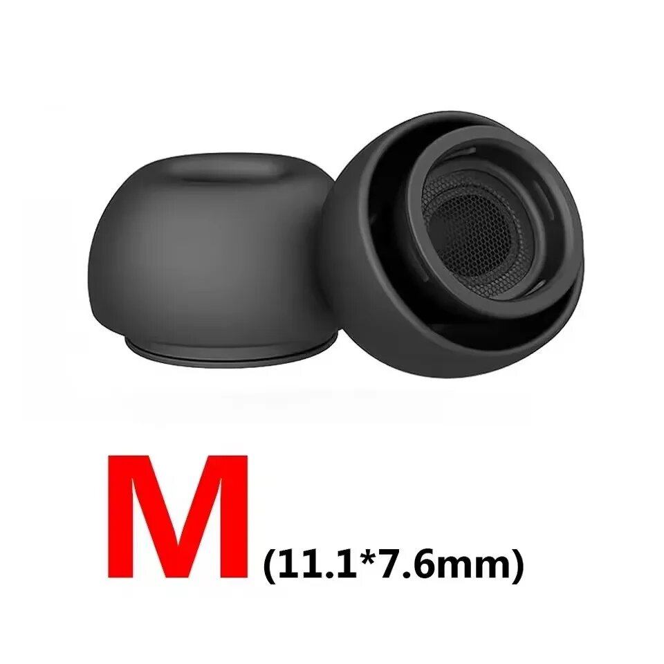 Сменные амбушюры для наушников Apple AirPods Pro 1st 2nd gen 1 2 Мягкие силиконовые насадки для ушей Размер XS/S/M/L