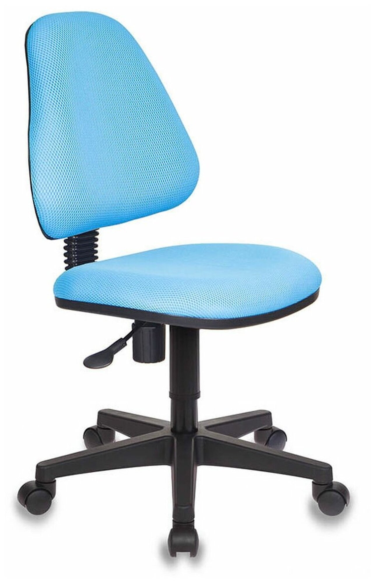 Кресло детское Бюрократ KD-4, обивка: ткань, цвет: голубой TW-55