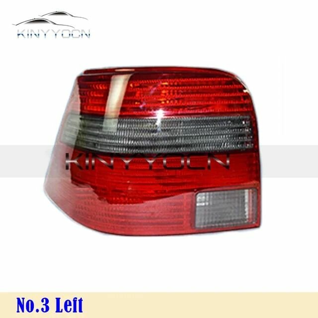 Фары автомобильные, Задний фонарь, 1 шт, арт. Volkswagen Golf IV 97- 06 Red And Blcak