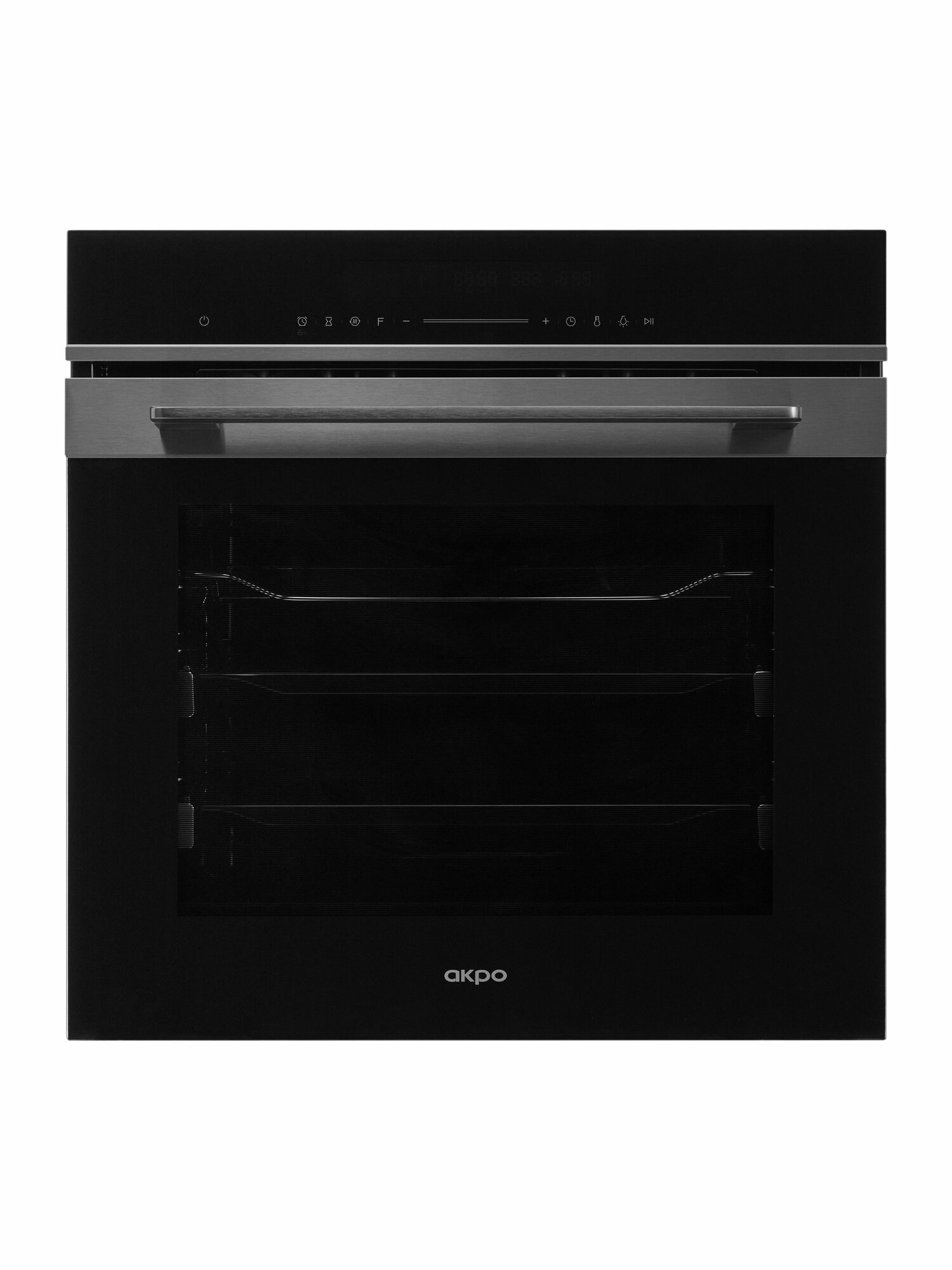 Духовой шкаф электрический встраиваемый AKPO PEA 7213 TDH BL, 72 л, 60 см, 3000 Вт, 13 режимов, гриль, ферментация