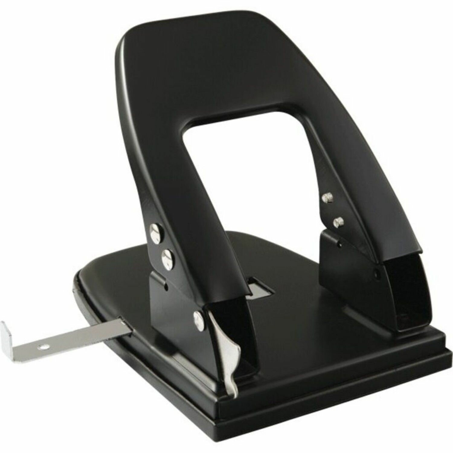 Дырокол ATTOMEX 30 лист, металл, черный