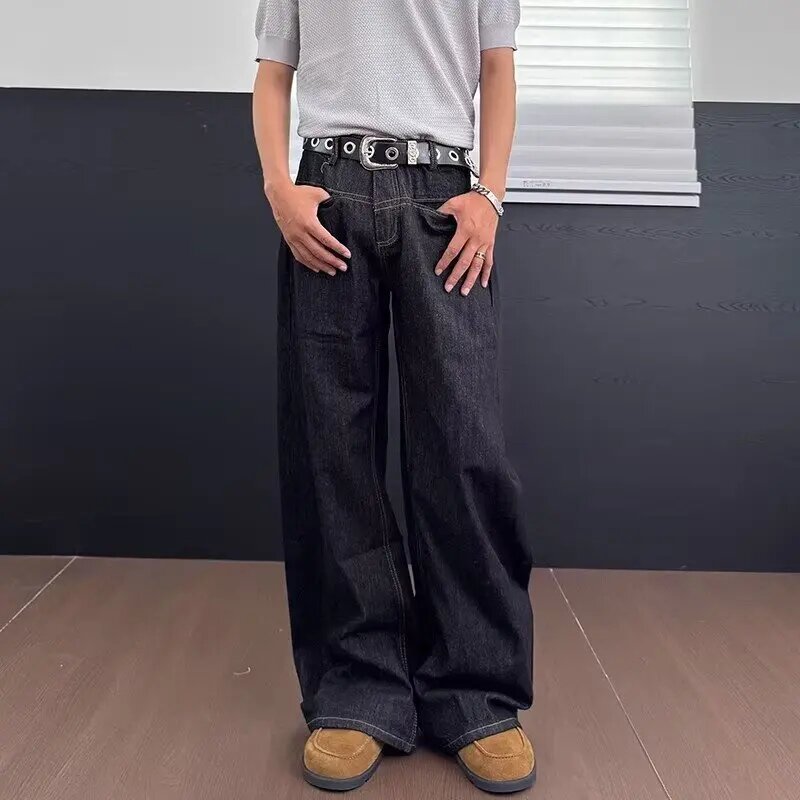 Штаны 2Modern нейтральный стиль свободный деконструированный силуэт джинсы ZY мужчина