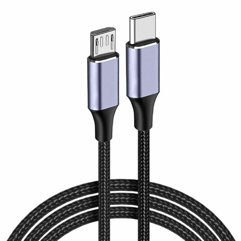 Кабель для передачи данных Type C к Micro USB OTG