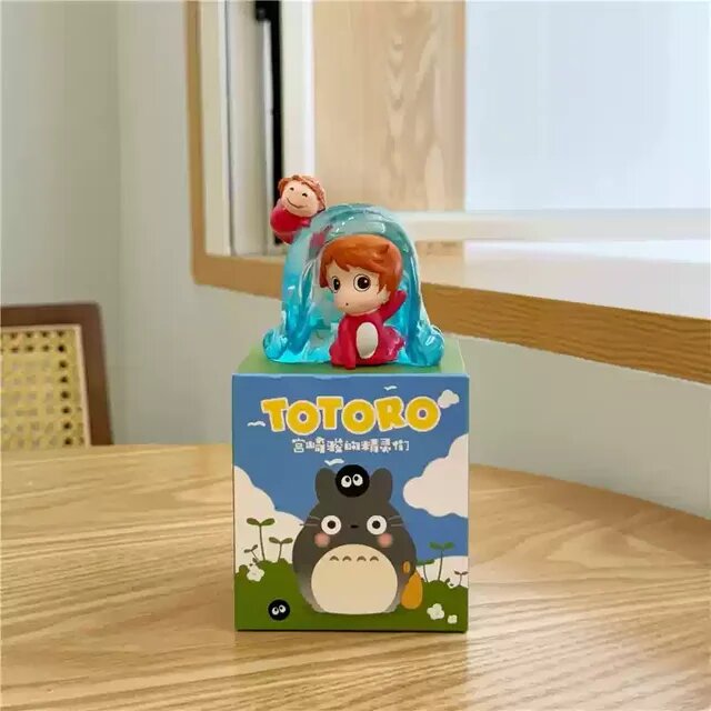 Миядзаки Хаяо, серия «Эльф», слепая коробка, аксессуары для кинофильмов, настольные аксессуары ручной работы, модная коллекция кукол «Безликий мальчик», подарок