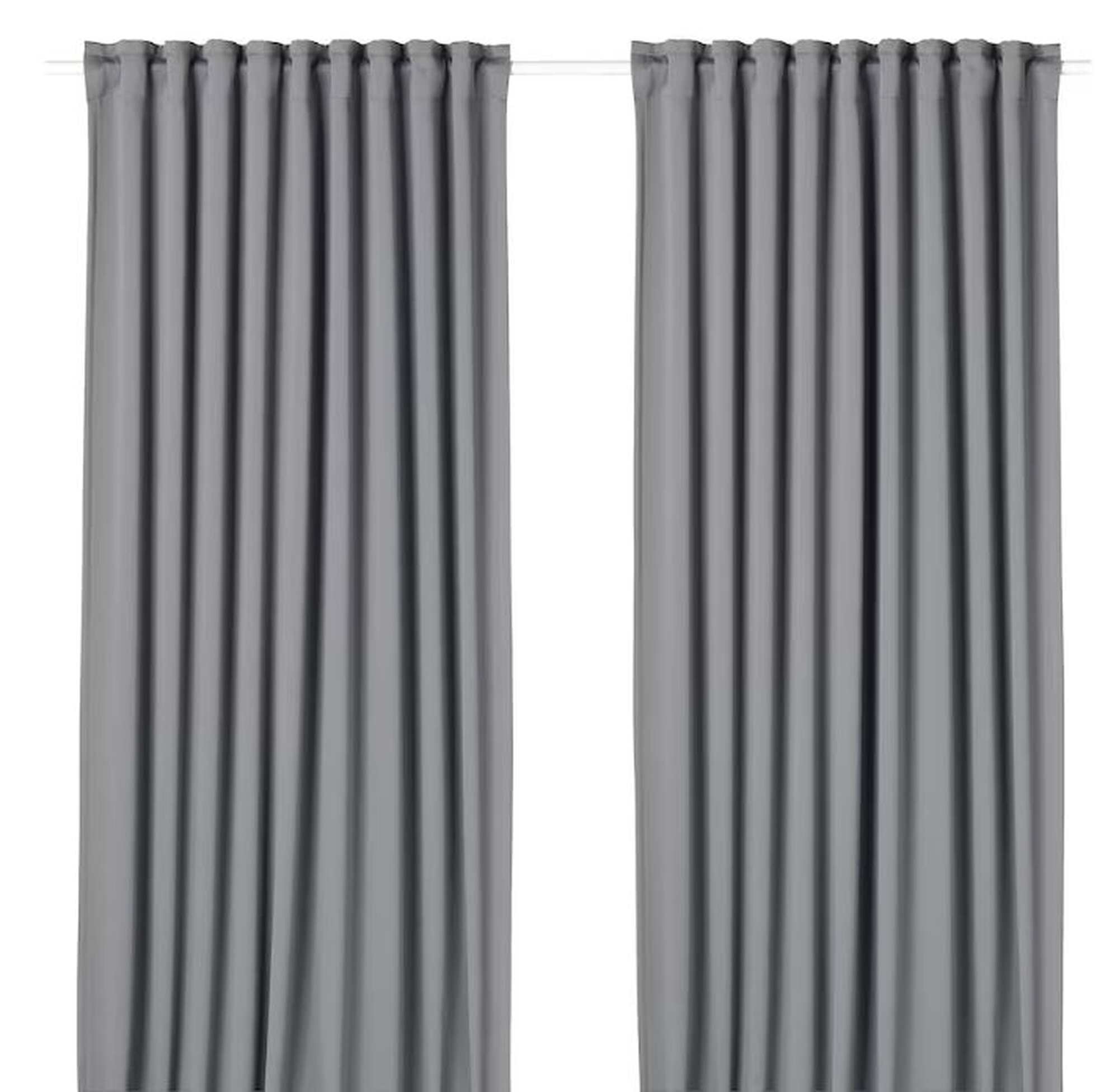 Шторы IKEA MAJGULL, 100% полиэстер, размер 145 x 250 см, 1 пара