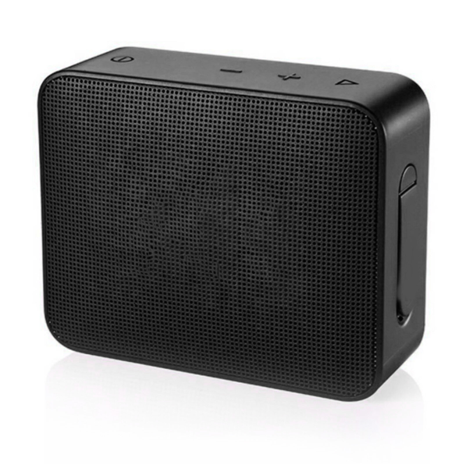 Беспроводная Bluetooth-колонка Hi-Fi со стереозвуком, мощным басом, многофункциональная миниатюрная портативная беспроводная колонка для улицы, путешествий и дома, черный цвет.