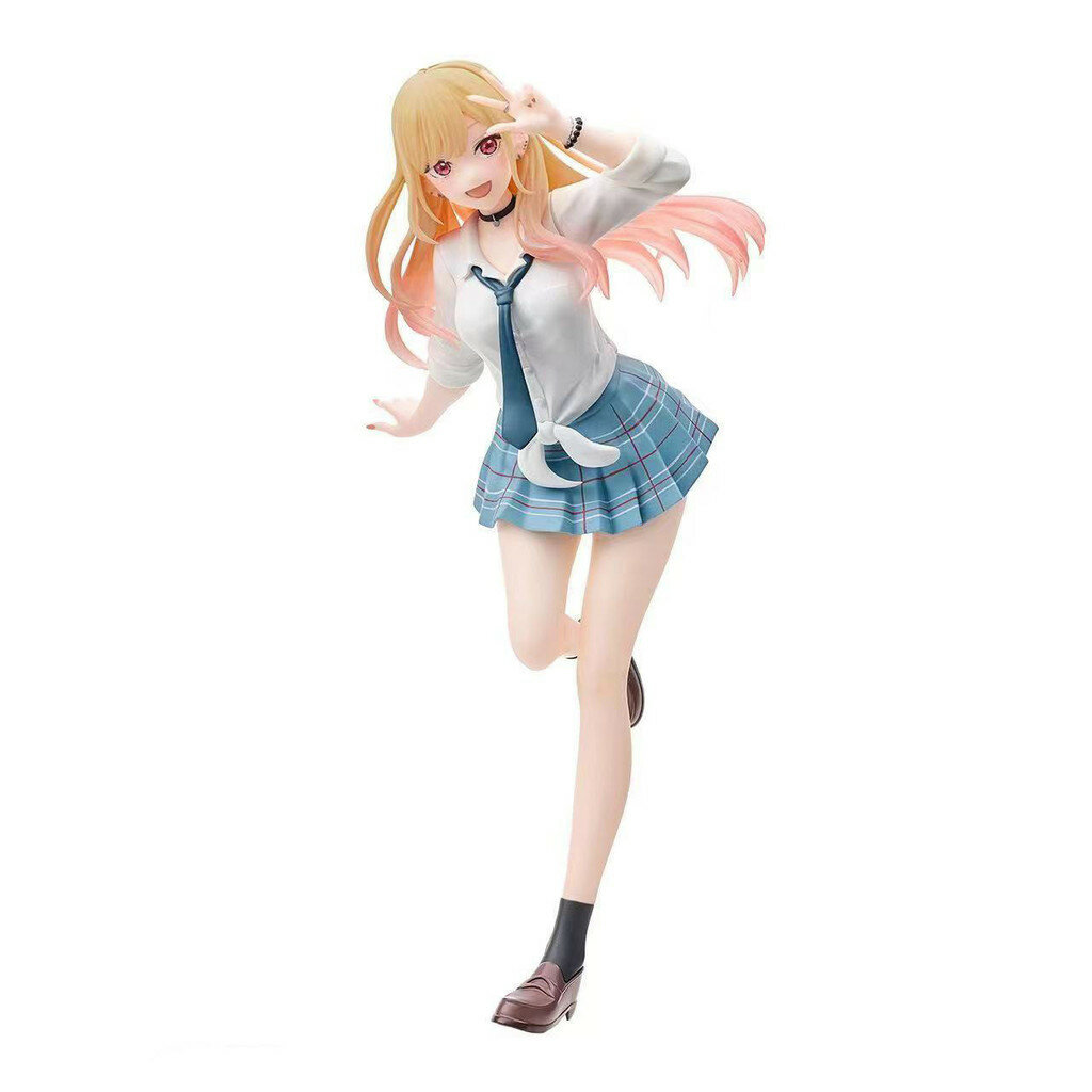 School uniform pvc figurine of kimitagawa umineko for home and office decor
