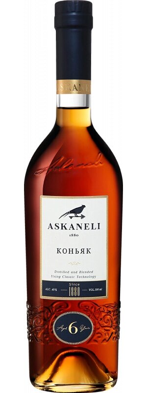 Коньяк "Askaneli" 6 Years Old, 0.5 л