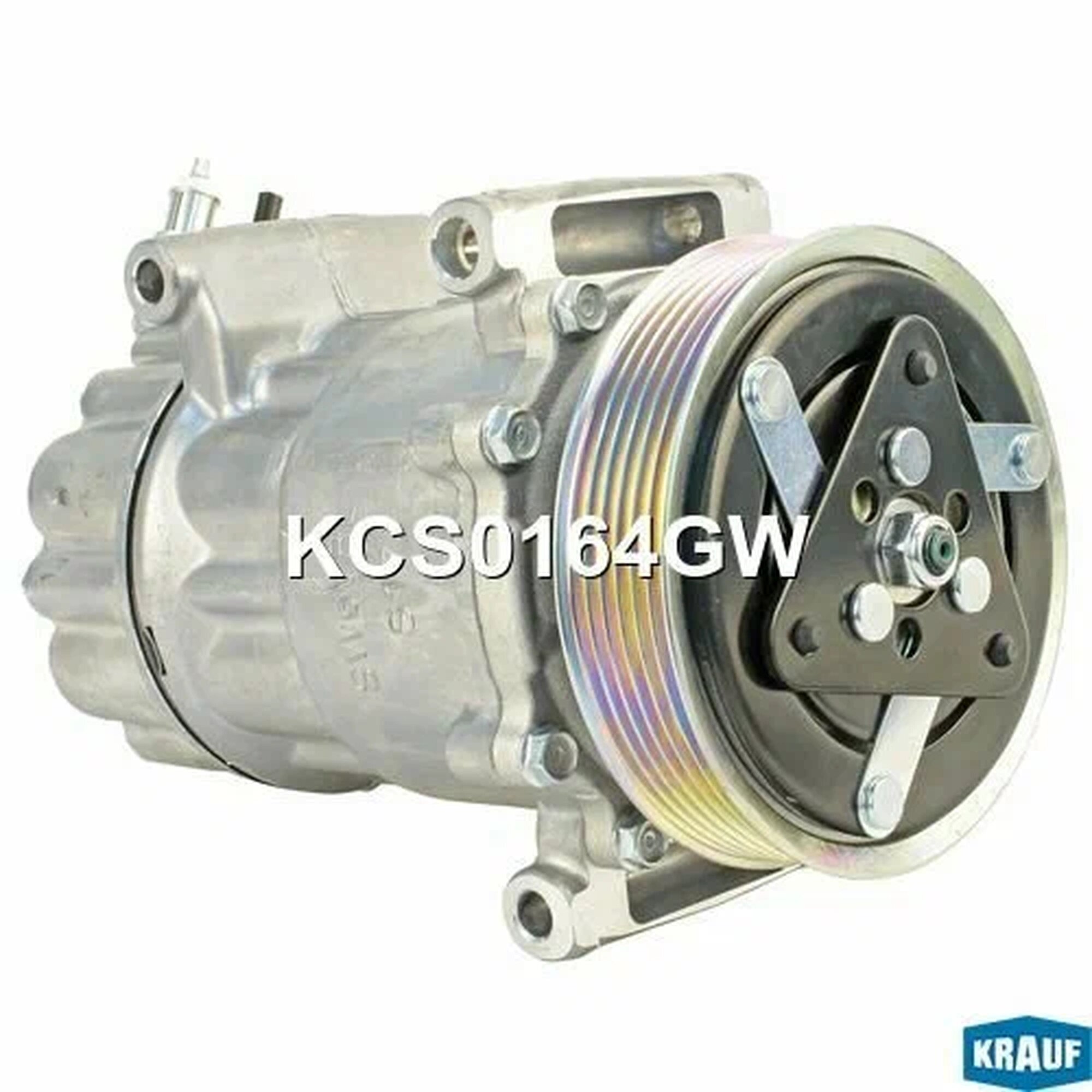 Компрессор кондиционера KRAUF KCS0164GW для Citroen Berlingo, Picasso, Peugeot 2008, 207