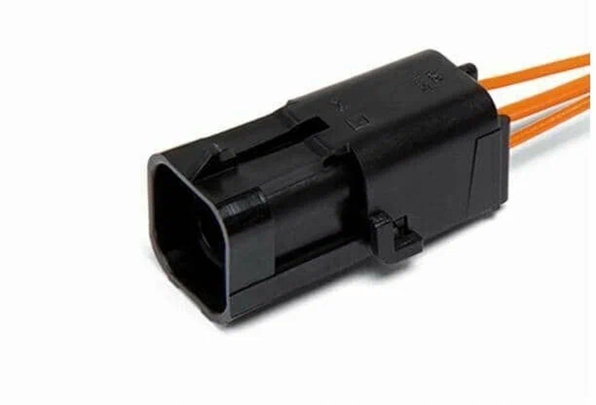 Разъем 12015024 4-х конт. к жгуту бензонасоса, датчика кислорода для а/м Lada(ВАЗ) 2108-10, с провод, CARGEN AX306