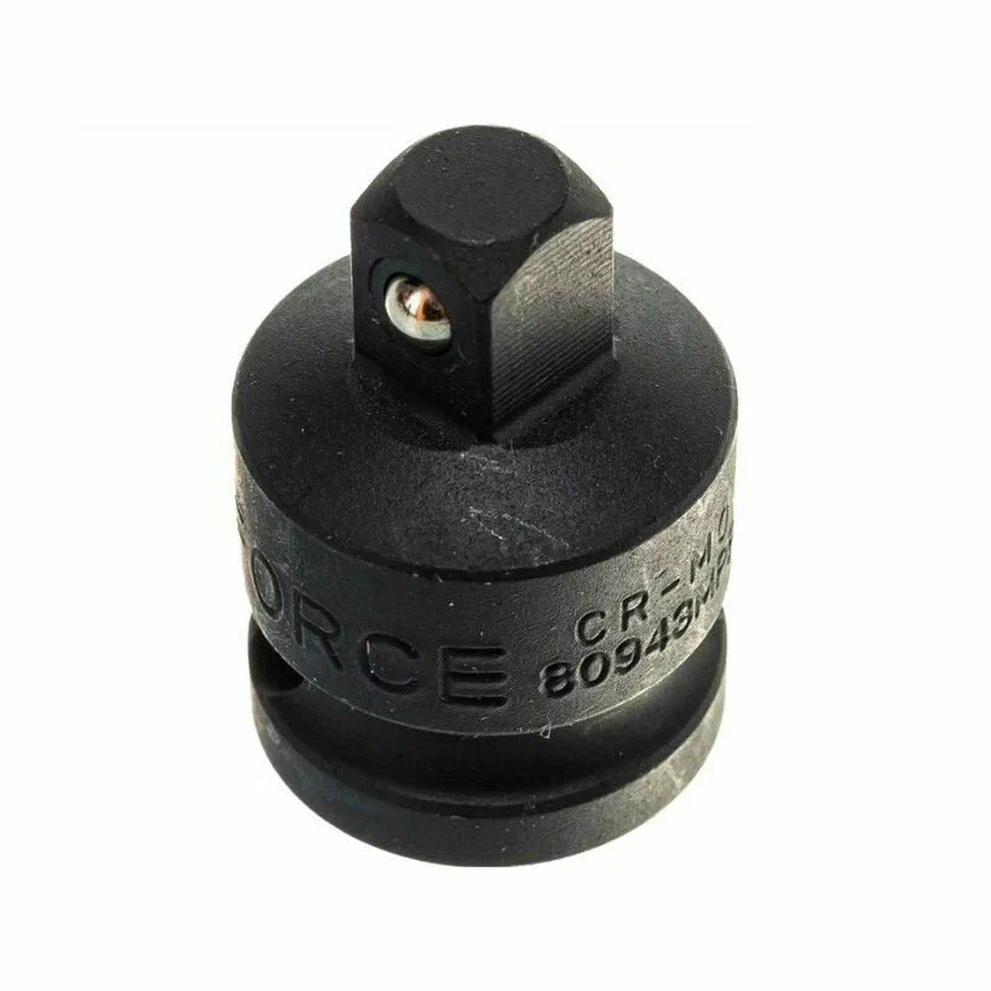 Ударный адаптер FORCE 80943MPB, хром-молибденовая сталь, 1/2" x 3/8", черный