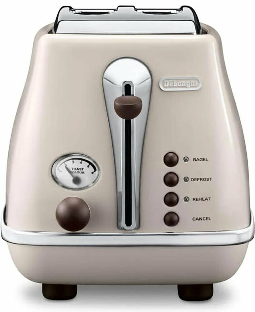 DeLonghi Тостер CTO 2003_2361211243-HUCE9UN 900 Вт тостов - 2, бежевый