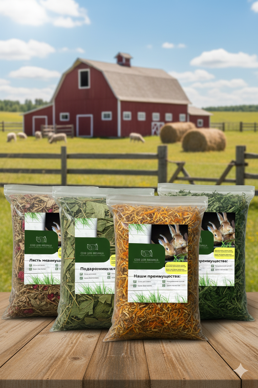 Ассорти «Фермерское лукошко» От ЗуастикМаркет — 4 вкуса × 300 г