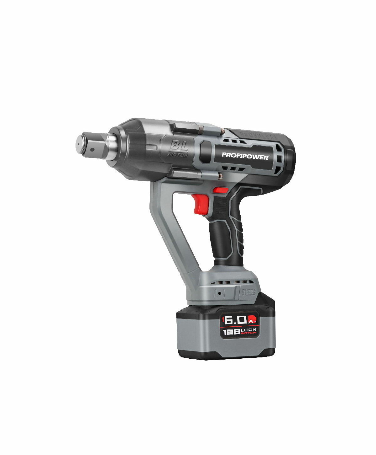 Гайковерт аккумуляторный ударный ProfiPower T-2500N E0189