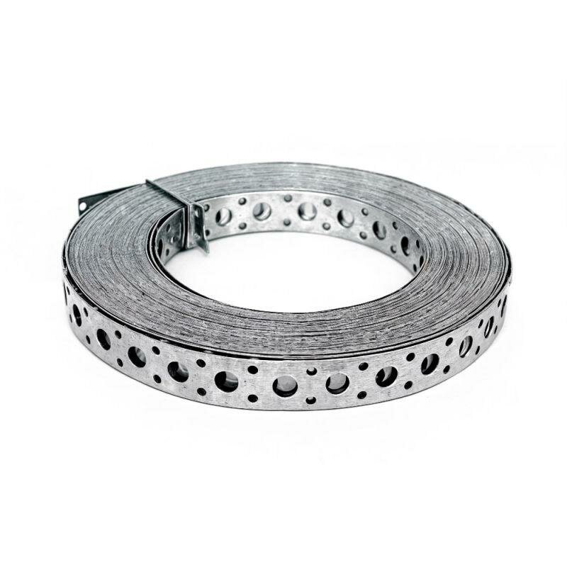 Лента перфорированная Промрукав прямая, для прямого монтажа, ЛМП 20х0.55 мм, 25 м