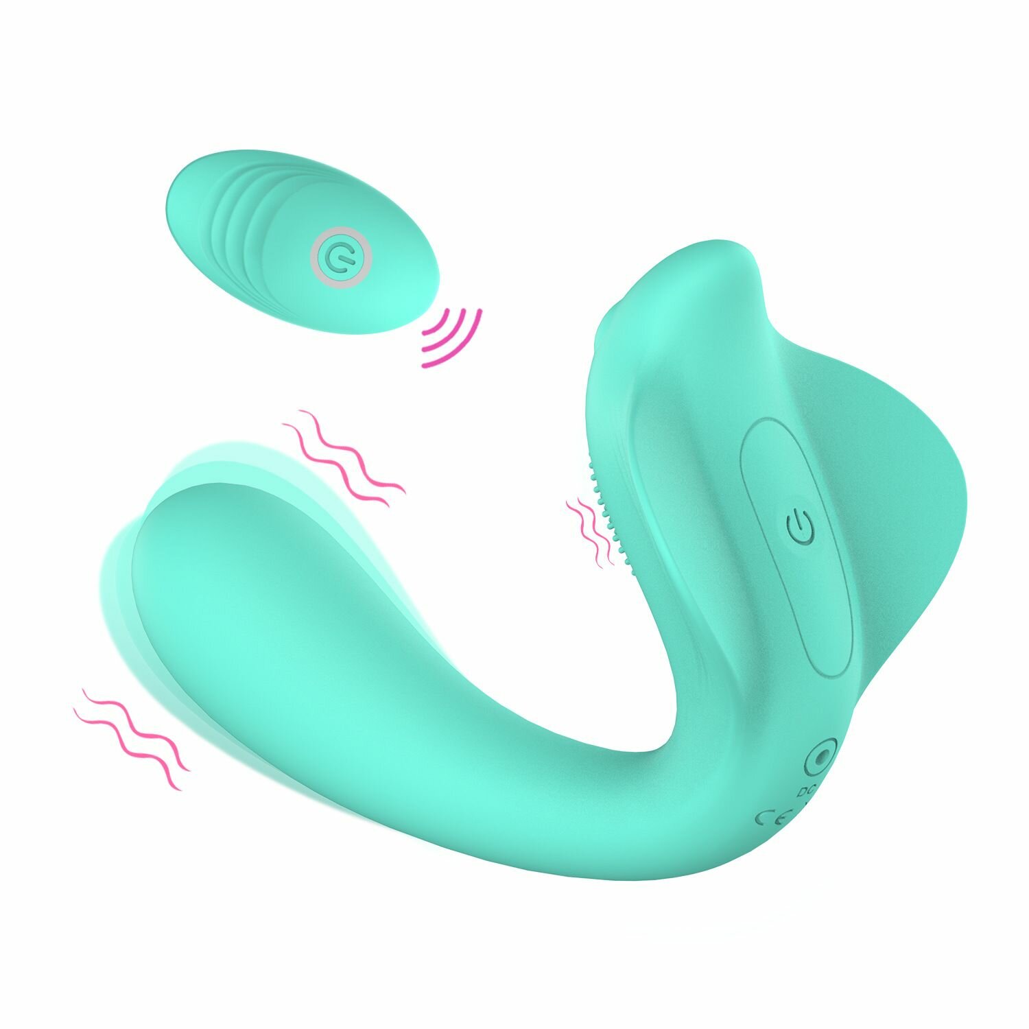 Вибратор для женщин с пультом для клитора и точки G секс игрушка для взрослых женский U-образный