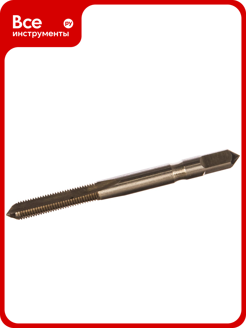 Метчик м/р комплект ООО "ТМТ групп" М 6 х0.75 Р6М5К5 6H ТМ 141234, специальной стали, черный