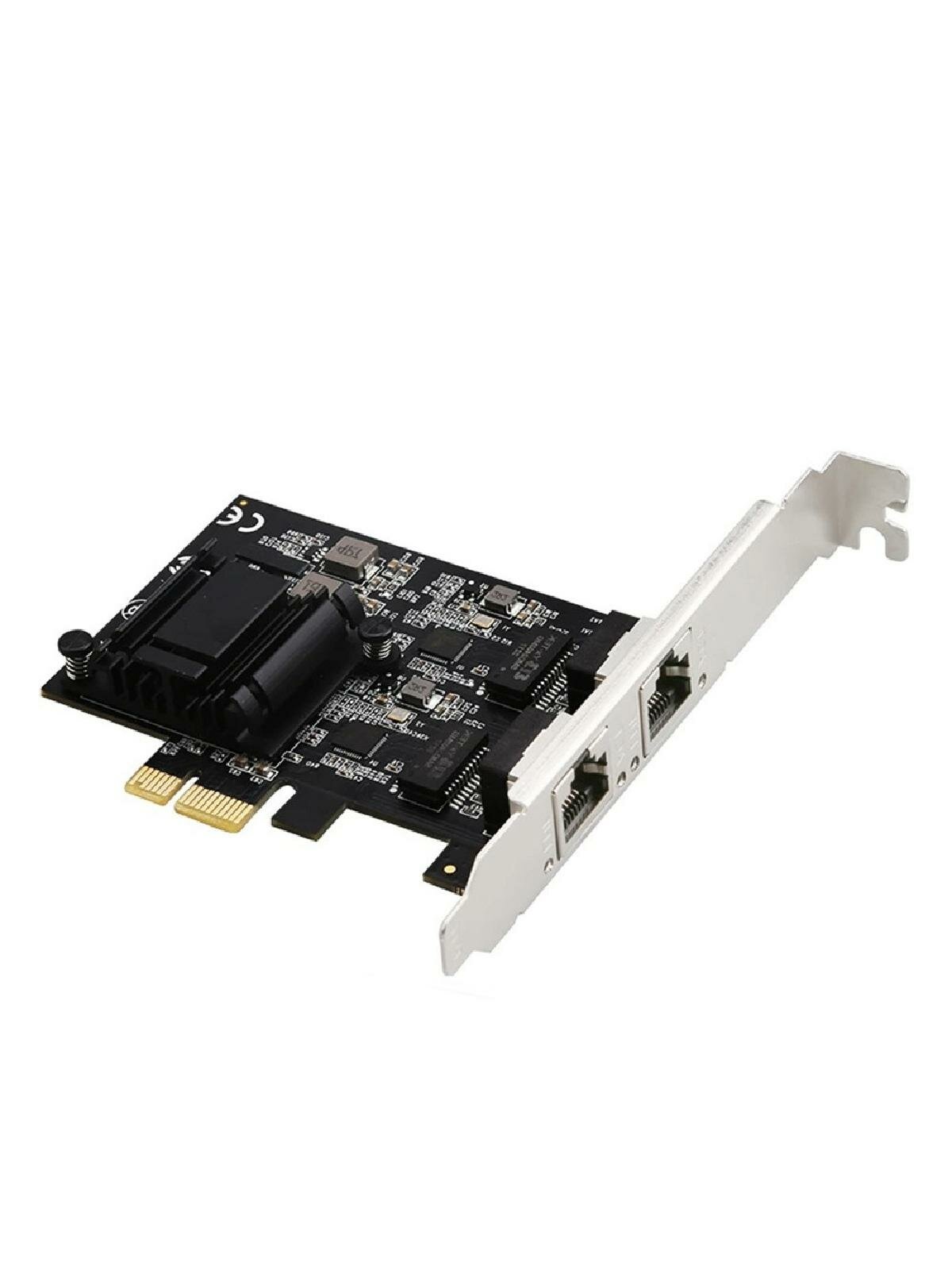 2.5Gbps Ethernet PCIE Networking Interface Card PCIE X1 to RJ45 RTL8125B 10/100/1000/25000Mbps RJ45 LAN Adapter for PC