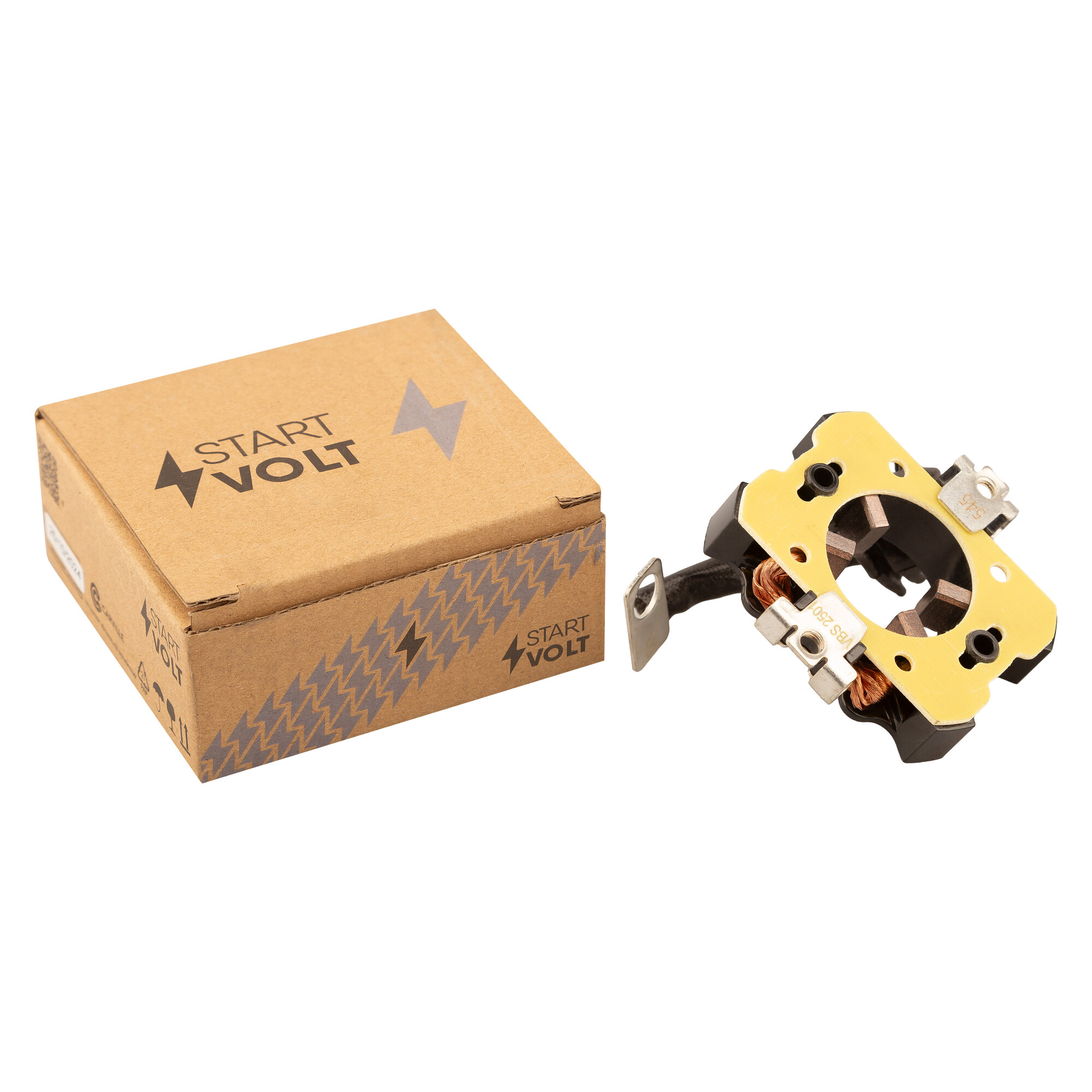 Щеточный узел стартера ВАЗ LADA Largus, Renault Logan (04-), Mazda 3 BK (03-) (STARTVOLT)