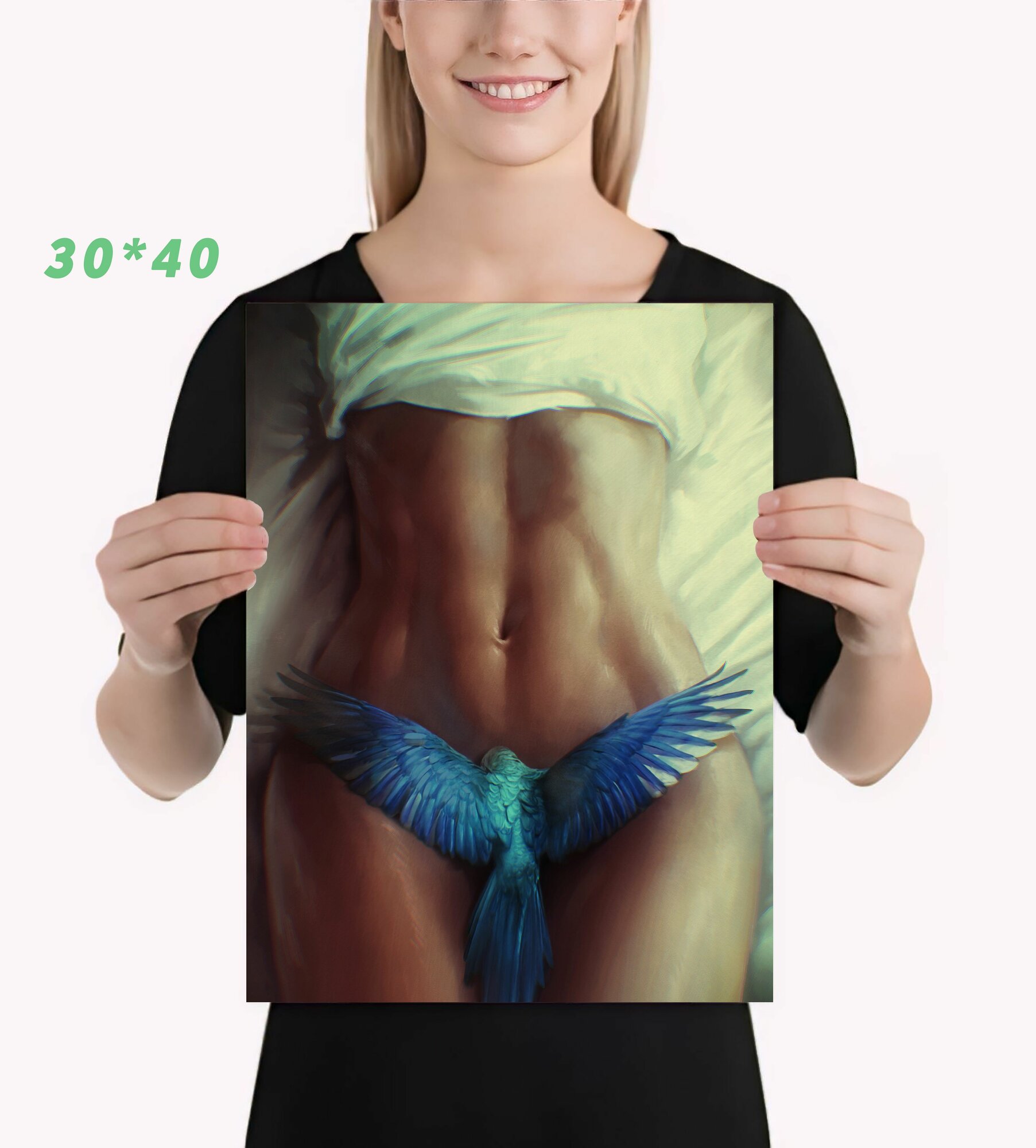 Картина птица 30*40 — фото 1