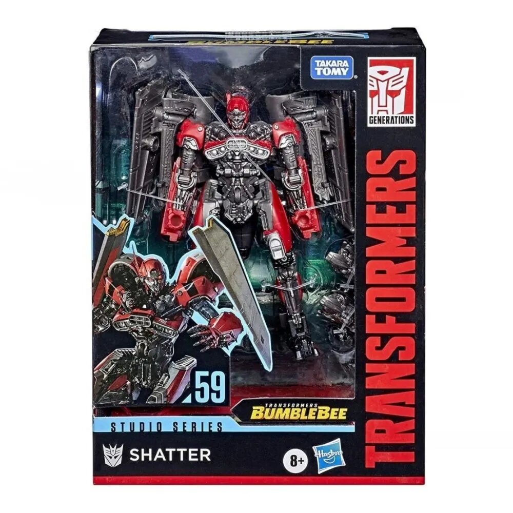 Трансформеры игрушки Hasbro Transformers Studio Series Deluxe Class SS59 Shatter 11.5cm E7201