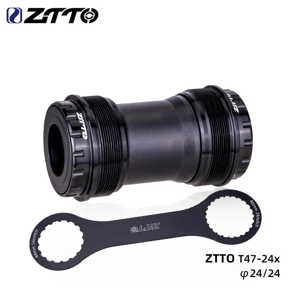 ZTTO Велосипедная каретка T47 черный алюминий 24 T47-24X-Tool