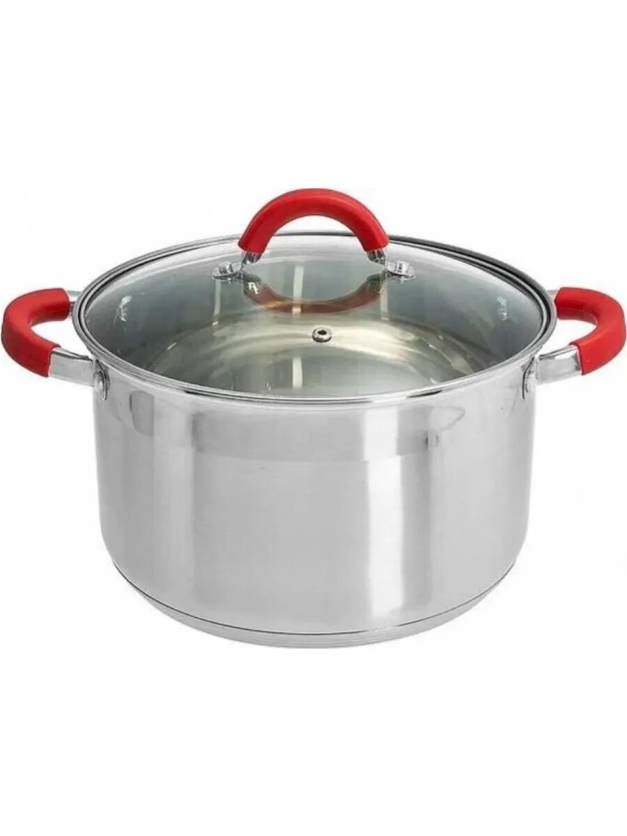 Кастрюля стальная BE-344/2 6.6л+крышка