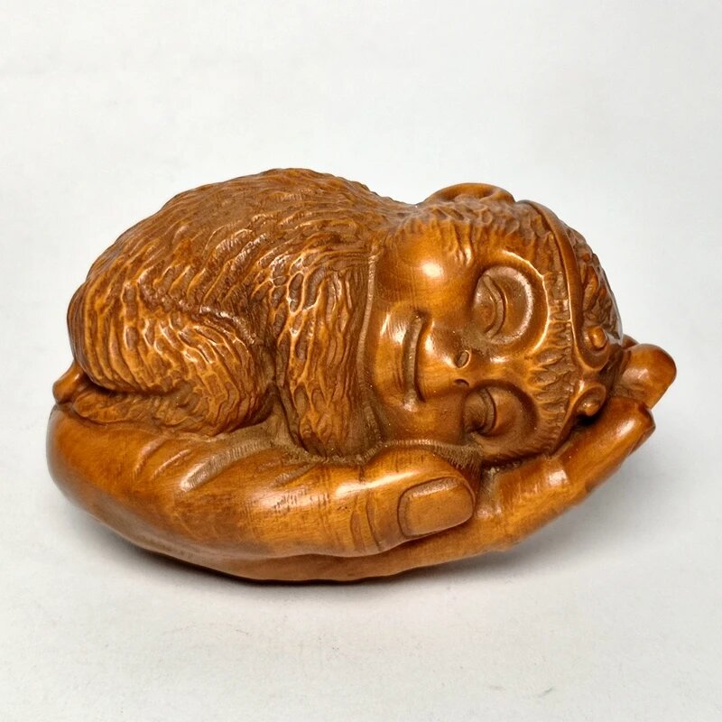 Статуя Татхагата из самшита