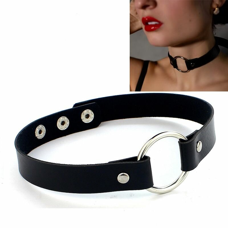 Чокер Ошейник БДСМ готическом стиле для ролевых игр