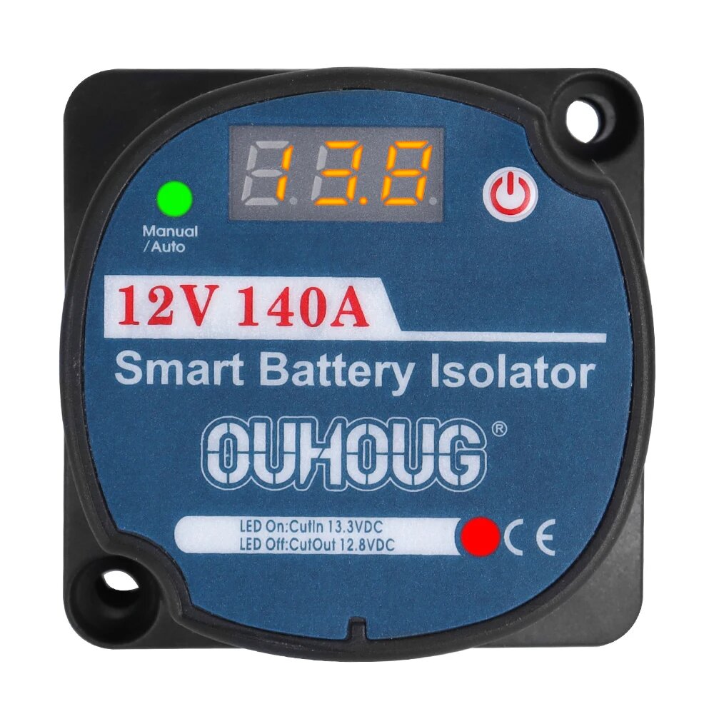 Набор чувствительных к напряжению разделенных реле заряда 12 В AMP VSR 110 А для 1pc with LED