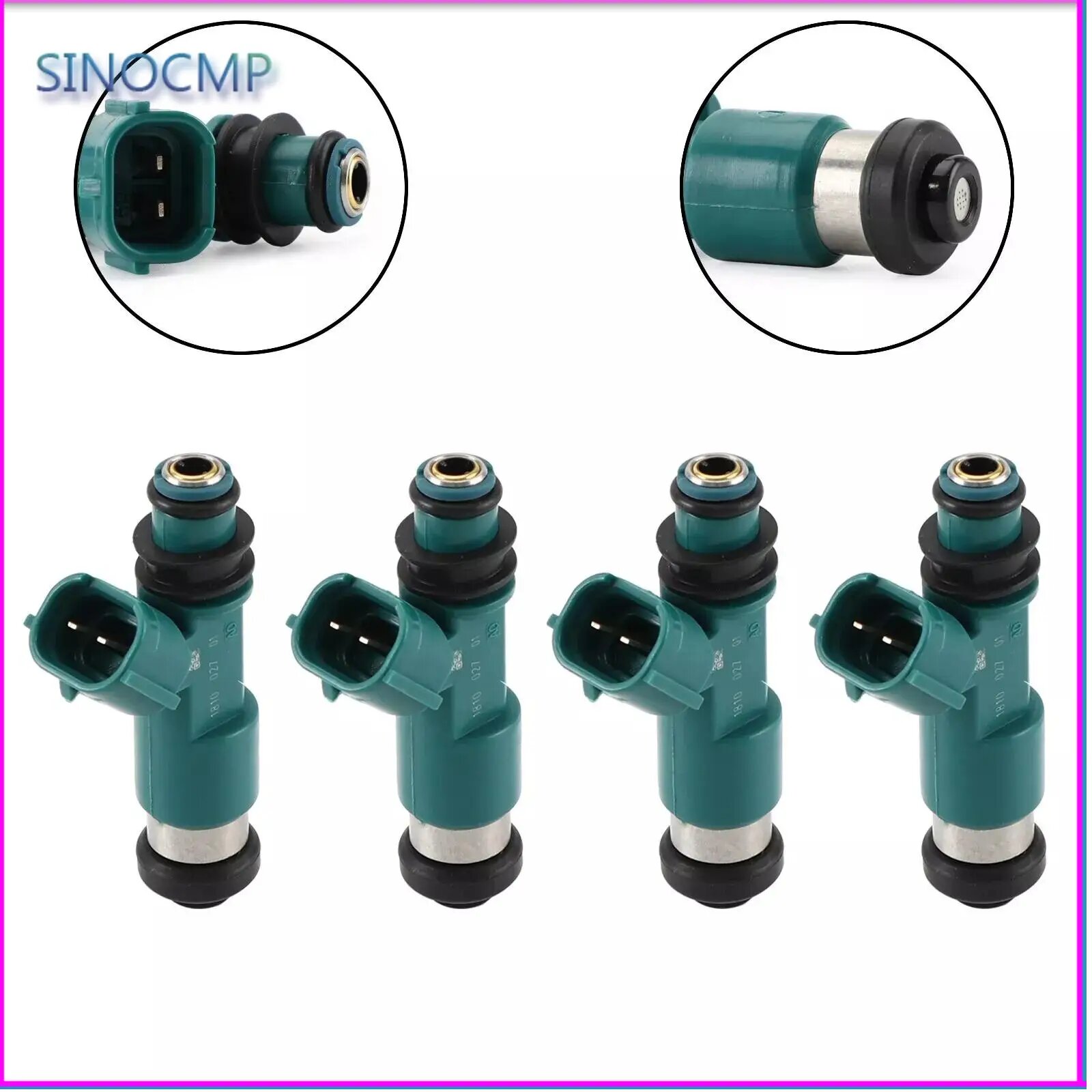 4 шт./лот топливные форсунки 15710-65J00 подходят для Suzuki SX4 2.0L YU 2007-2010 гг, запасная часть автомобиля, система подачи топлива, топливная форсунка