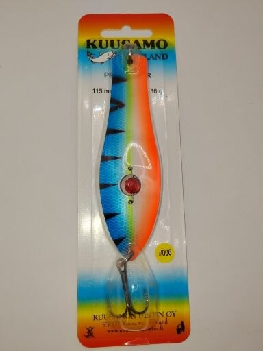 Блесна колебалка Kuusamo Professor, 115 мм, 36 г, для ловли хищника