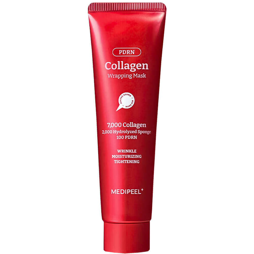 Подтягивающая маска-плёнка с коллагеном и пдрн MEDI-PEEL Collagen Glow Wrapping Mask 100 мл