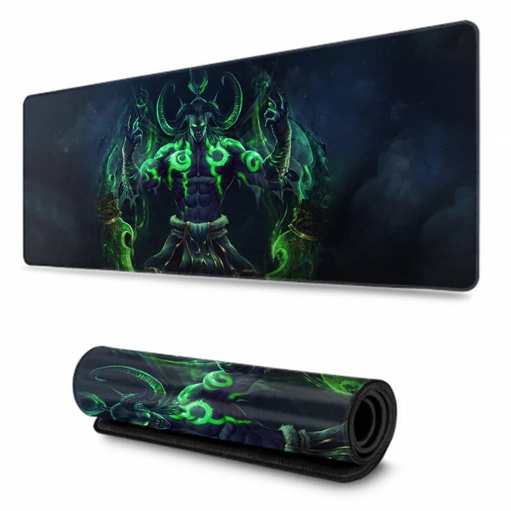 Игровой коврик World of Warcraft 40" x 90" XXL, нескользящая основа