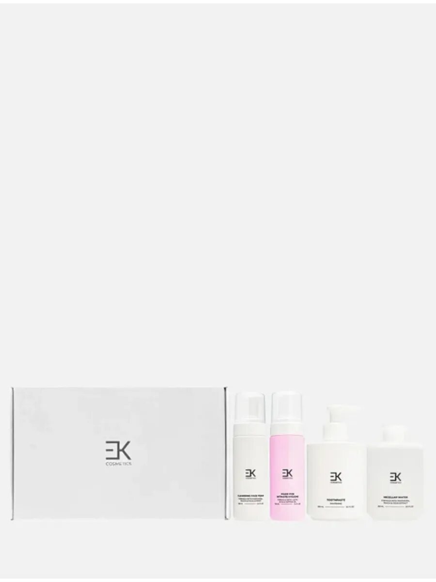 Набор средств для ухода EK COSMETICS white box, Адвент